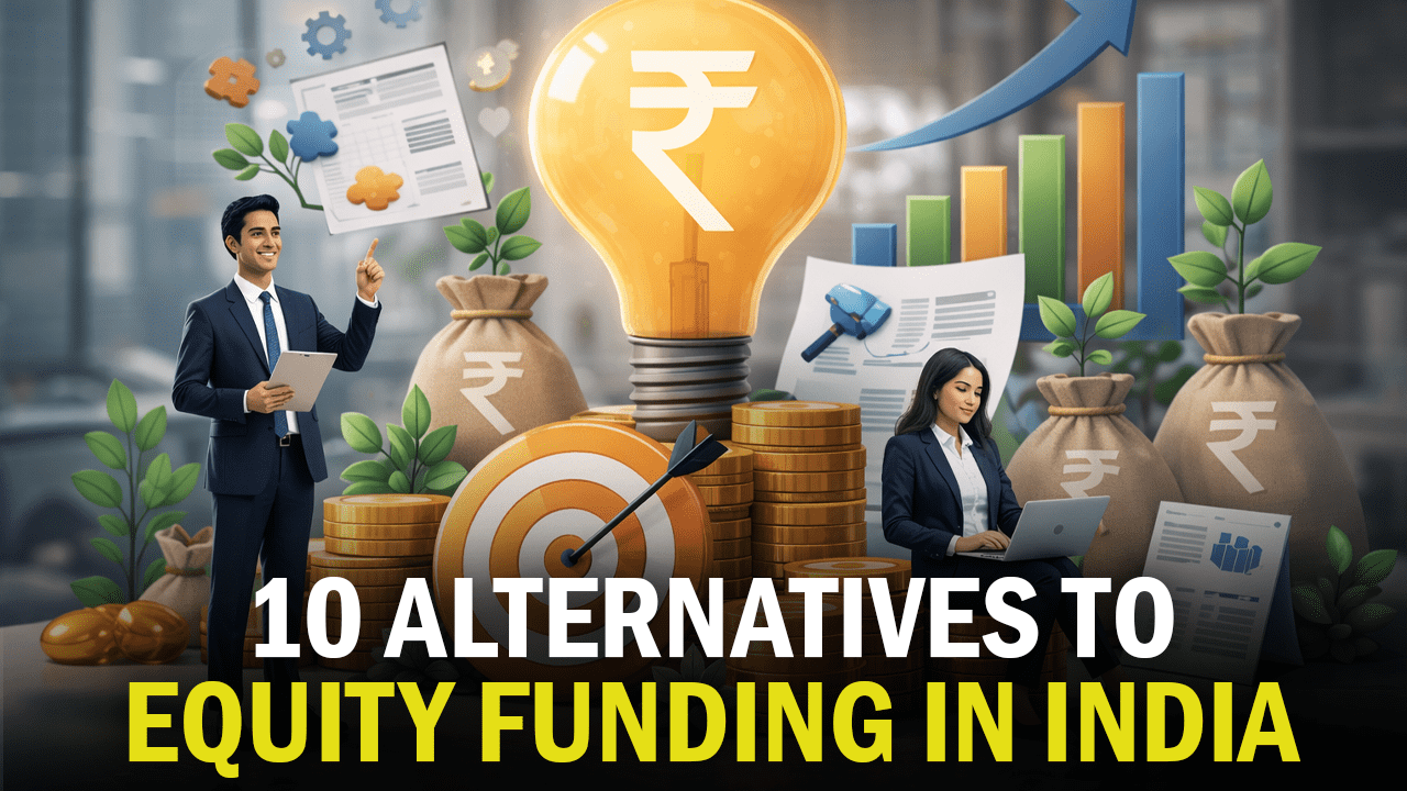 10 Best Alternatives to Equity Funding for Startups in India